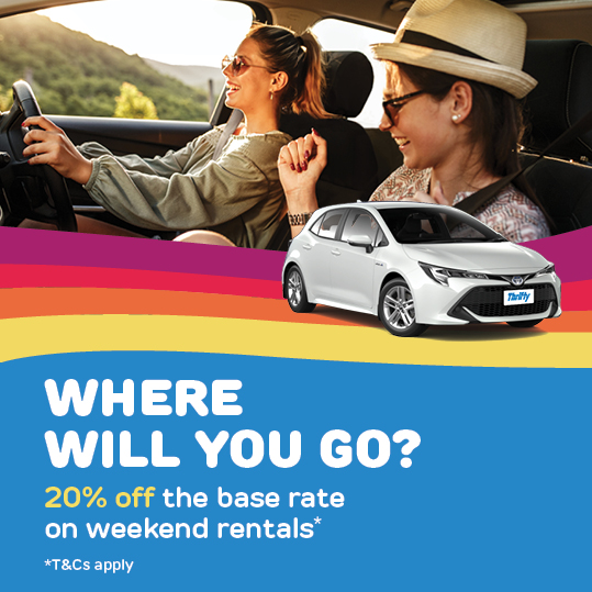 Save 20% off the base rate on Weekends